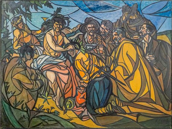 Francisco Castillo | Village Scene | MutualArt