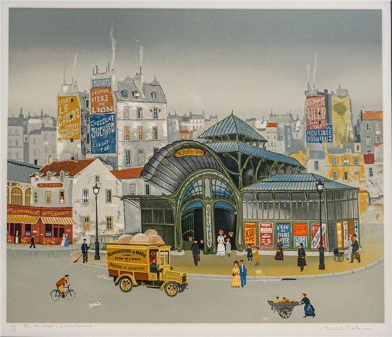 Michel Delacroix | Le Metro | MutualArt