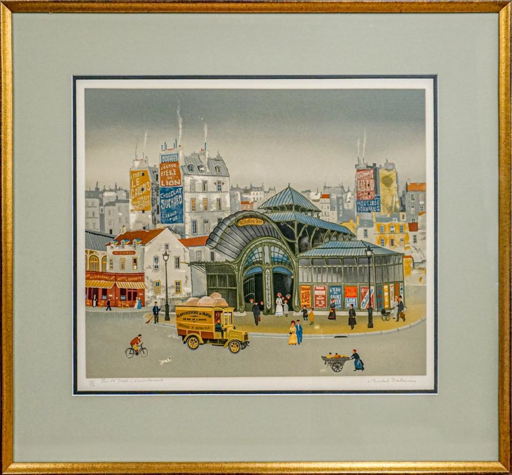 Michel Delacroix | Le Metro | MutualArt