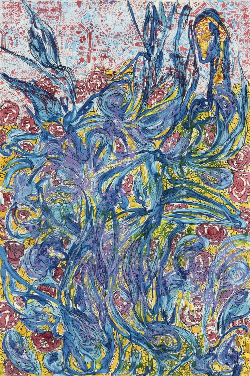 George Gittoes | Vincent's Irises in the Secret Garden | MutualArt