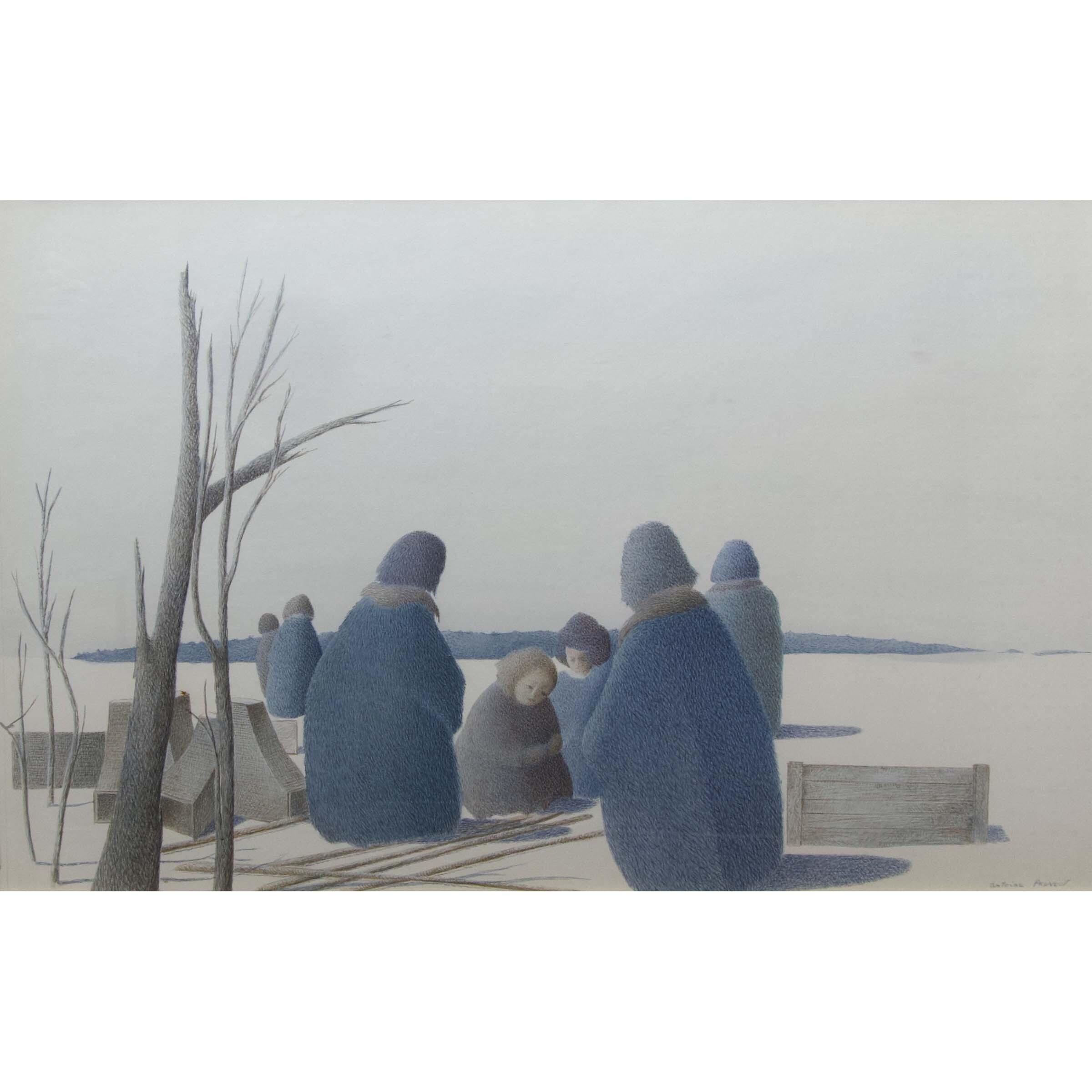 Antoine Prévost | NORTH SHORE FISHERMEN (1980) | MutualArt