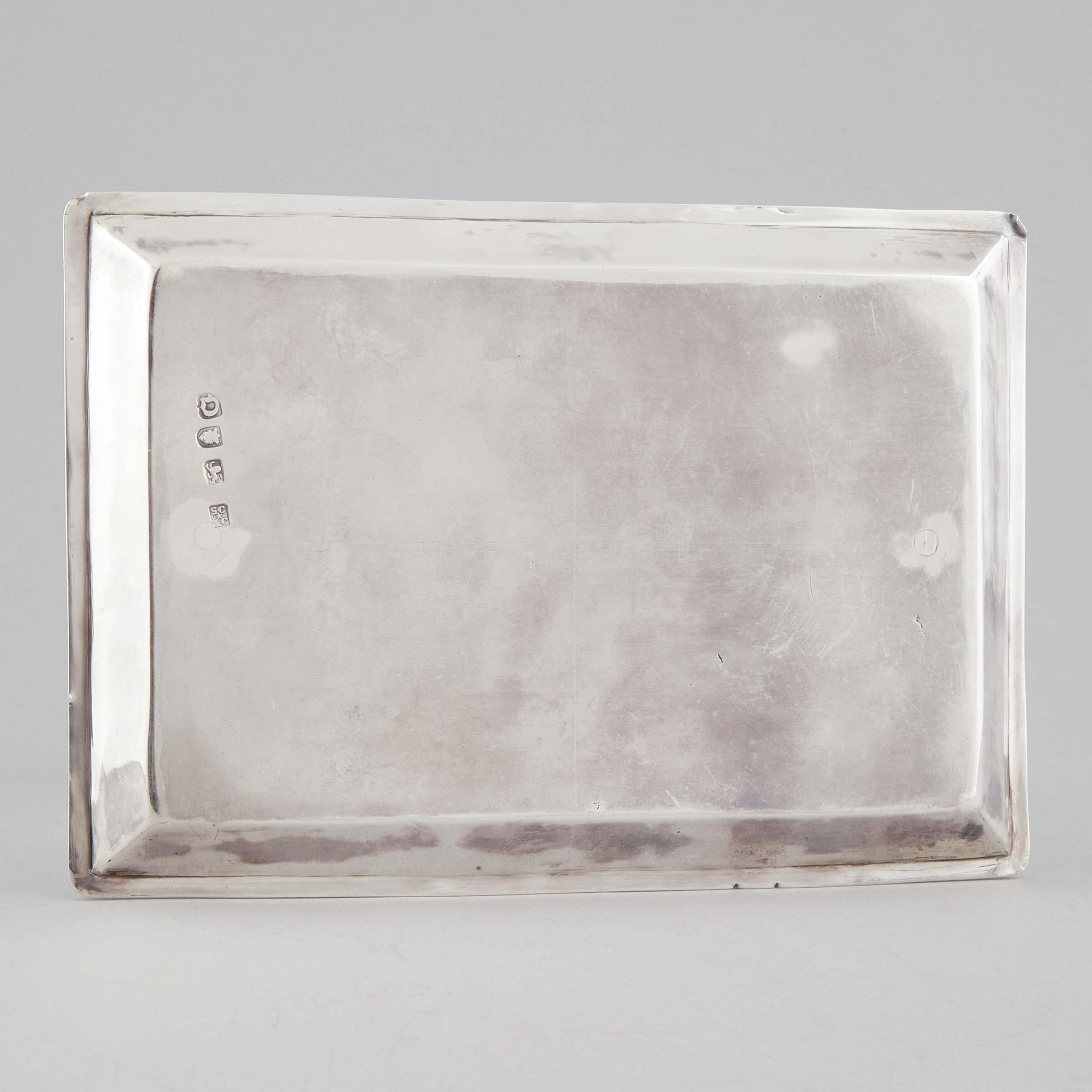Sebastian | George III Silver Rectangular Small Tray, Sebastian & James ...