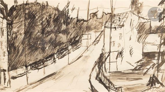 Max Jacob | Suburban street (25) | MutualArt