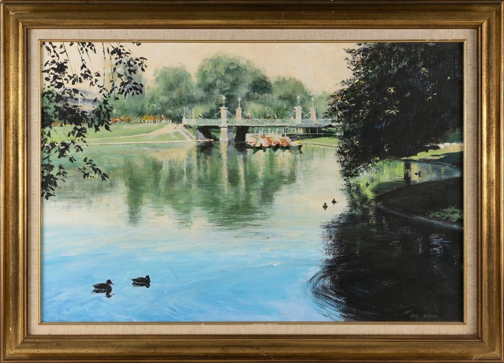 Joy Biddle | Public Garden | MutualArt