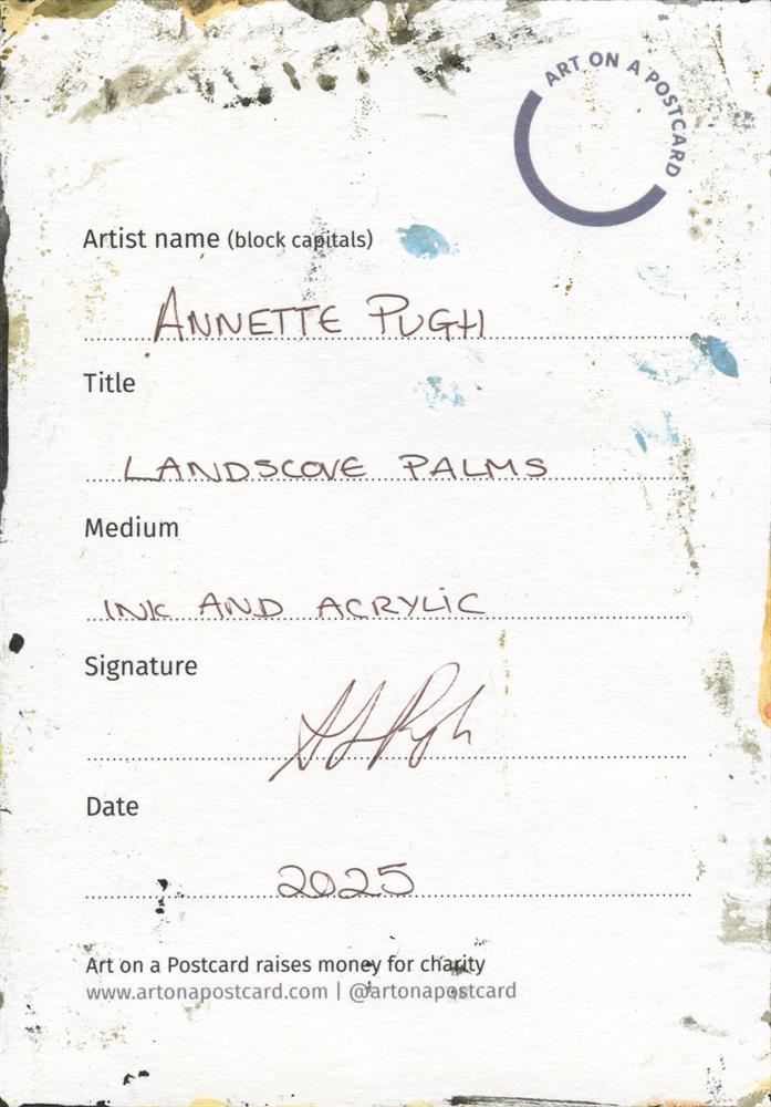 Annette Pugh | Annette Pugh, Landscove Palms, 2025 (2021) | MutualArt