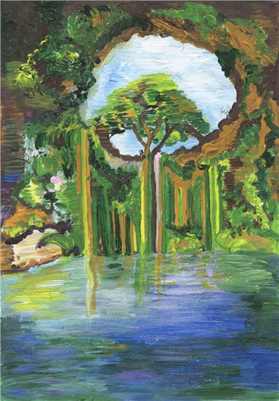 Paola Estrella | Santa Barbara Cenote (2018) | MutualArt