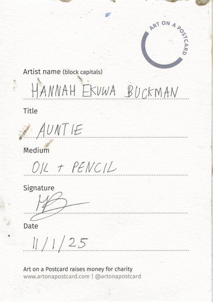 nature | Hannah Ekuwa Buckman, Auntie, 2025 (2025) | MutualArt