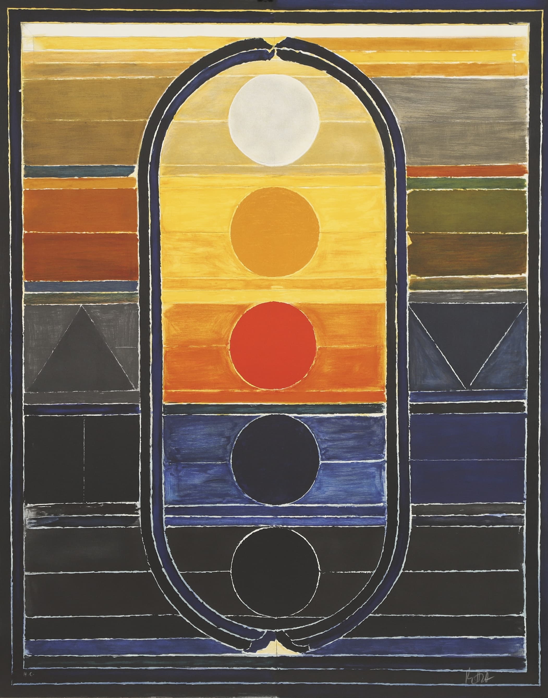 Syed Haider Raza | Cinq Elements | MutualArt