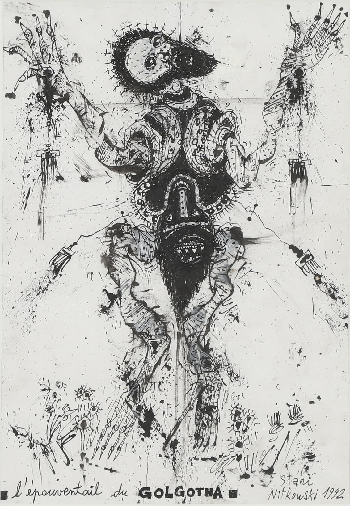 Stani Nitkowski | L’épouventail du Golgotha, 1992 (1992) | MutualArt