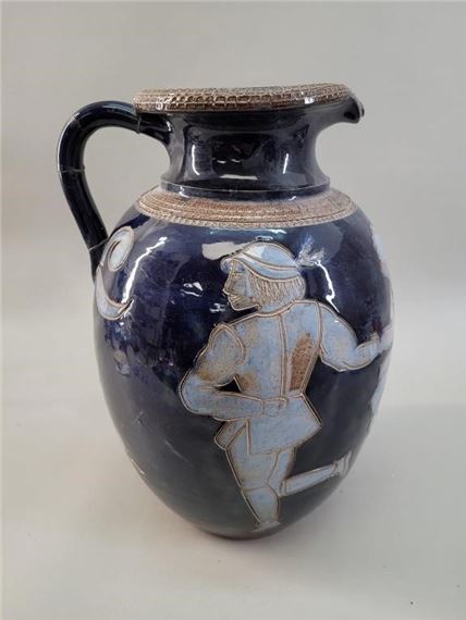 Roger Guerin | MCM GUERIN Pottery Floor Vase | MutualArt