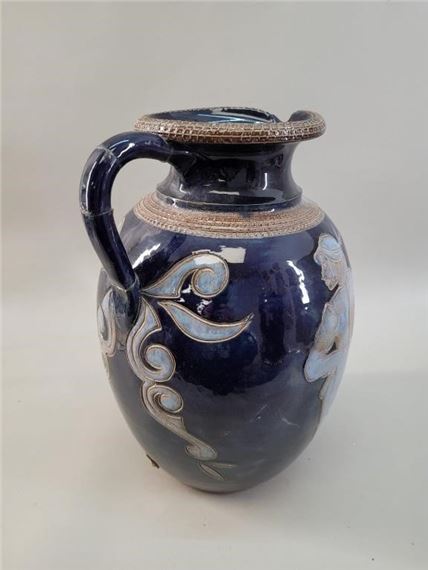 Roger Guerin | MCM GUERIN Pottery Floor Vase | MutualArt