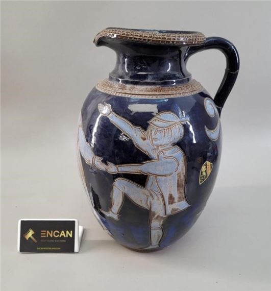 Roger Guerin | MCM GUERIN Pottery Floor Vase | MutualArt