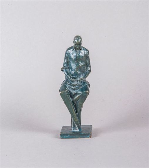 Mauro Corda | Seated man | MutualArt