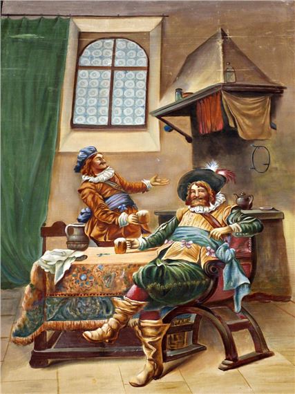 French School, 19th Century | Beautiful Antique VERY LARGE Oil on ...