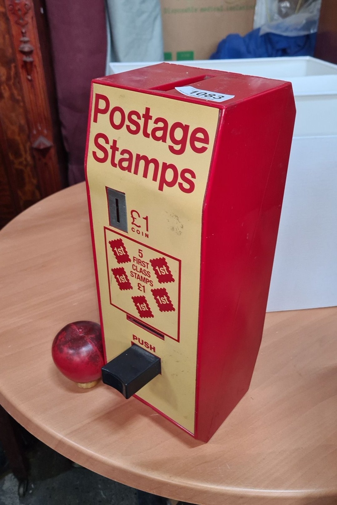 Machine | postage stamp vending machine from Britain, de | MutualArt
