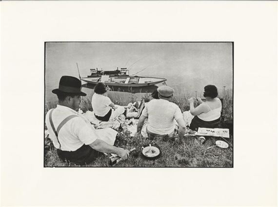 Henri Cartier-Bresson | On the banks of the Marne (1938) | MutualArt