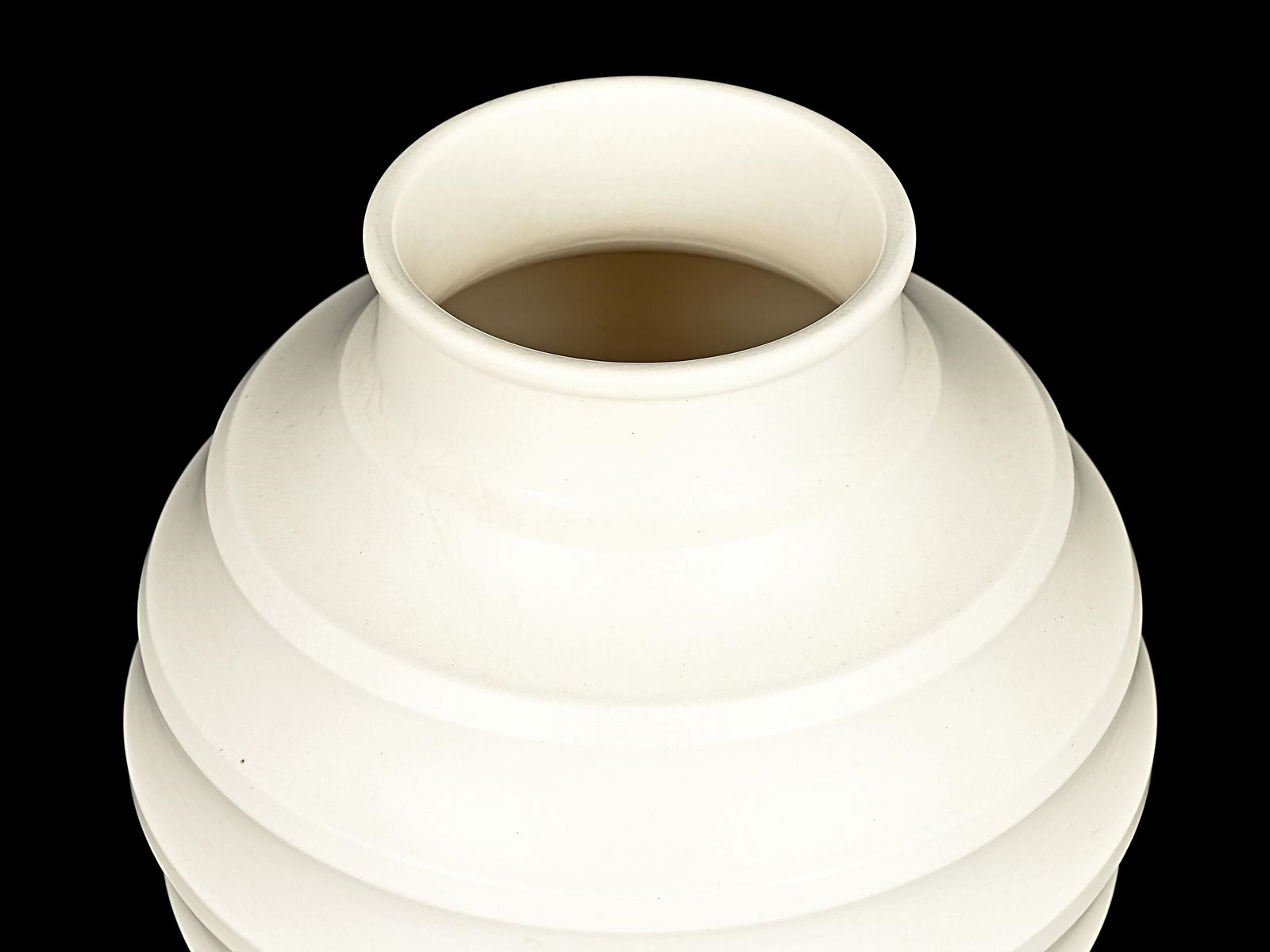 Keith Day Pearce Murray | Keith Murray For Wedgwood Moonstone Bomb vase ...