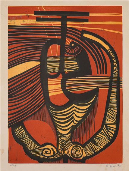 Cecil Skotnes | Female Figure (1972) | MutualArt