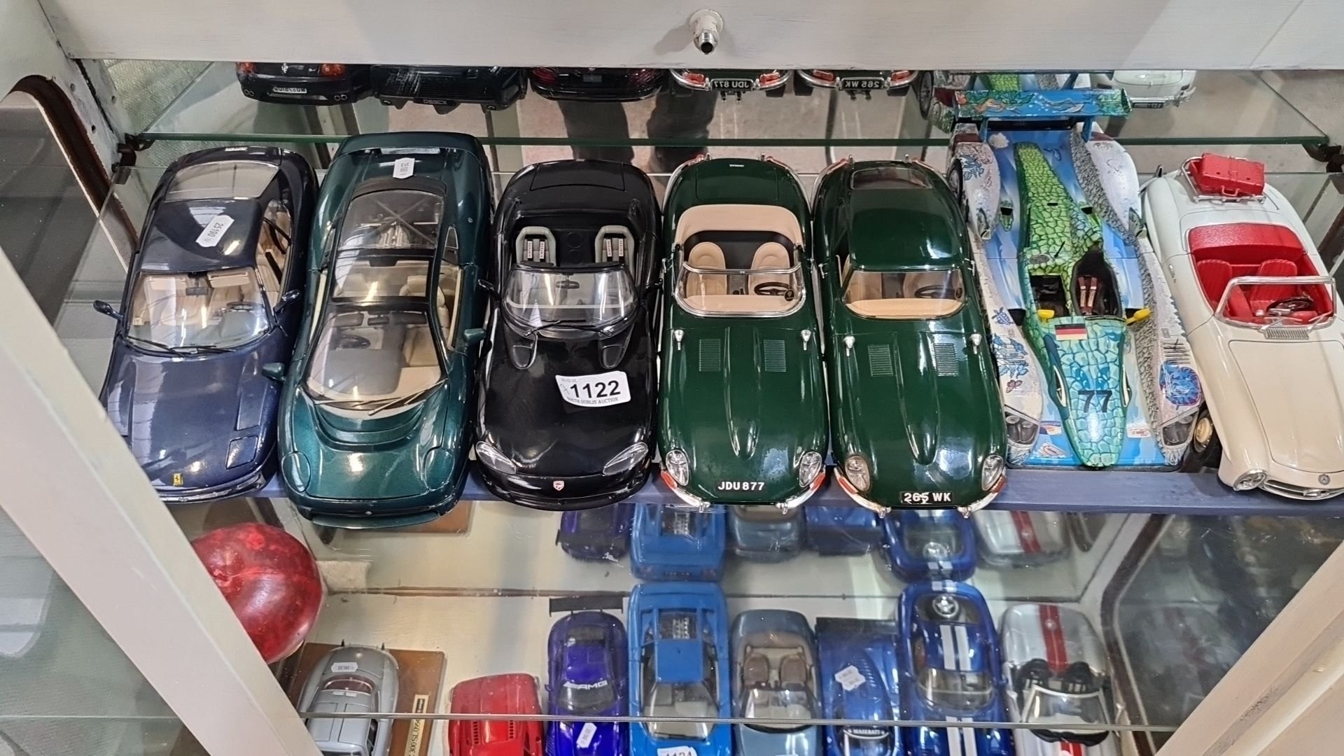 Unknown | Seven scale high-quality diecast model cars, including ...