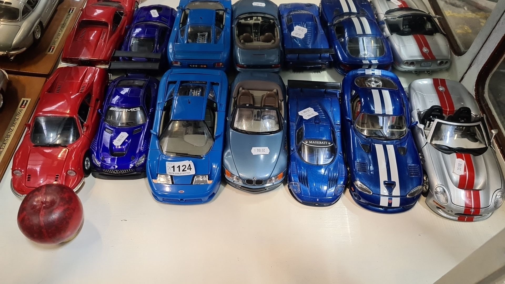Orazio de Ferrari | Seven super scale diecast model cars, featuring ...