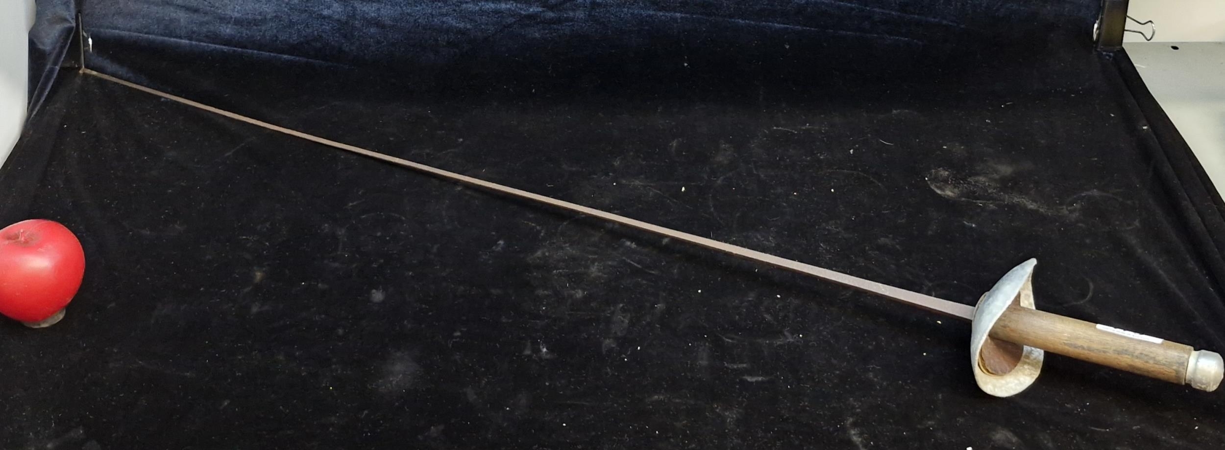 SWORD | A vintage Wilkinson Sword fencing sabre. Wooden handle with ...