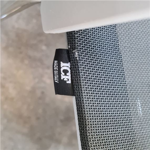 Stick | Four as new ICF Stick Chairs with skid base, featuring a frame ...