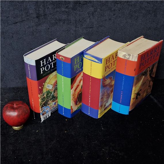 Mark Winslow Potter | Four first edition Harry Potter hard back books ...