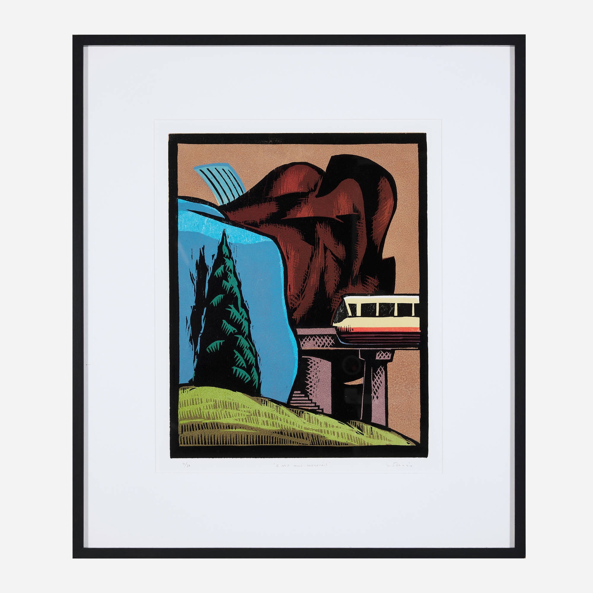 Lockwood Dennis | EMP and Monorail (2000) | MutualArt