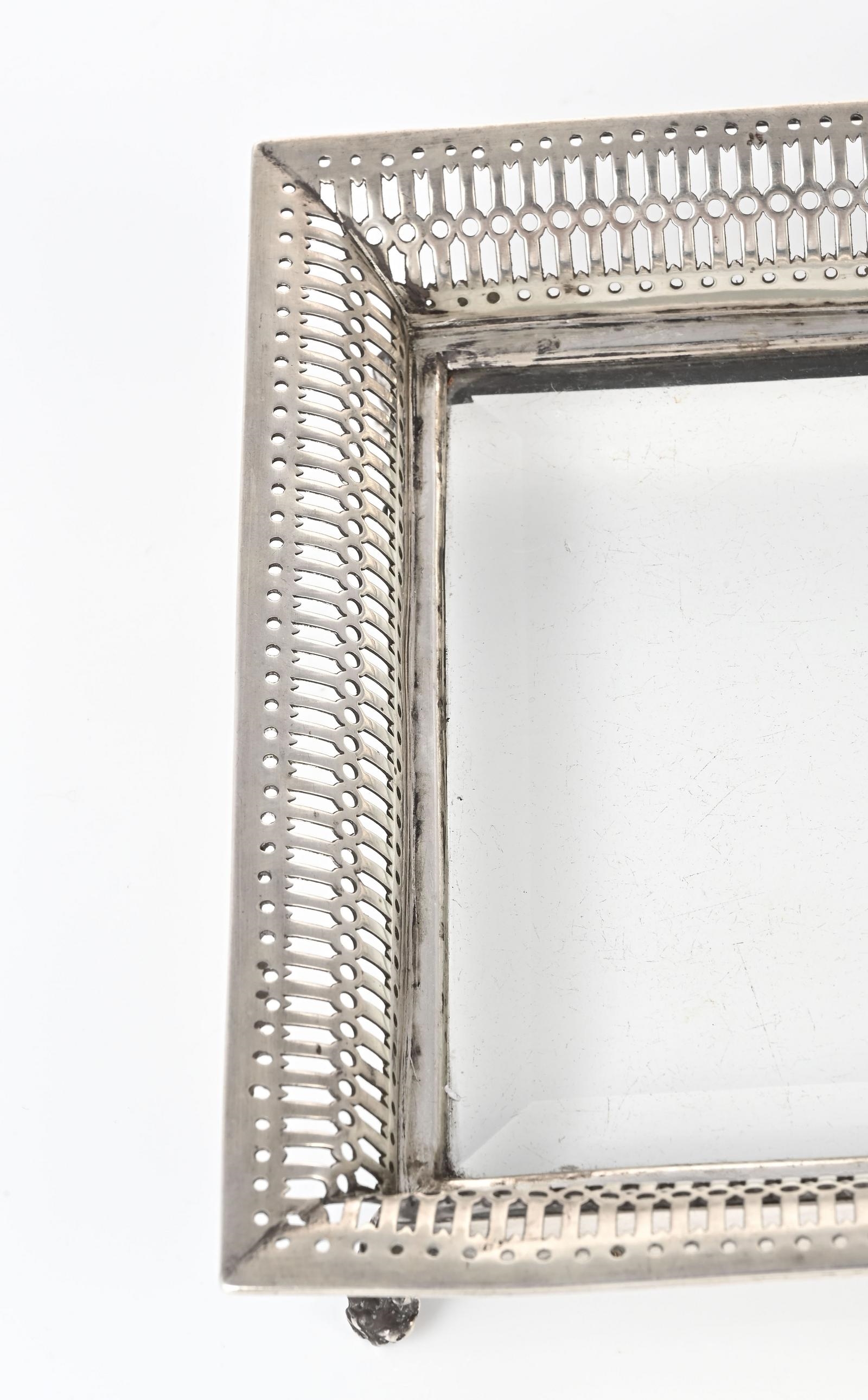 William Comyns | Victorian silver and bevelled glass perfume bottle ...