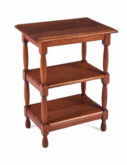 Three | Oak three tier side table | MutualArt