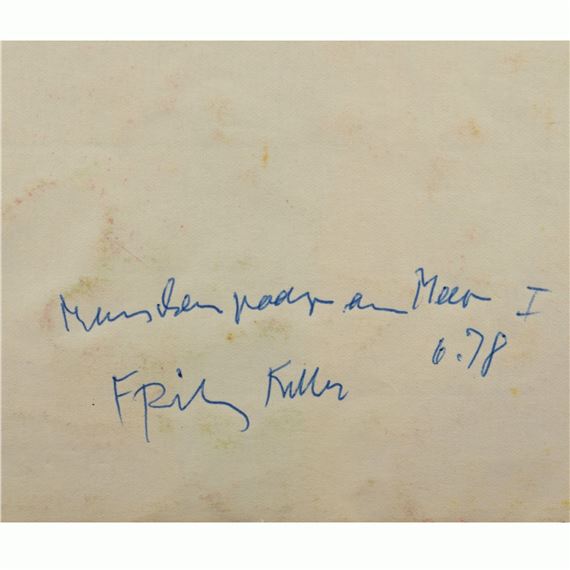 Fritz Keller | MENSCHENPAAR AM MEER I (1978) (78) | MutualArt