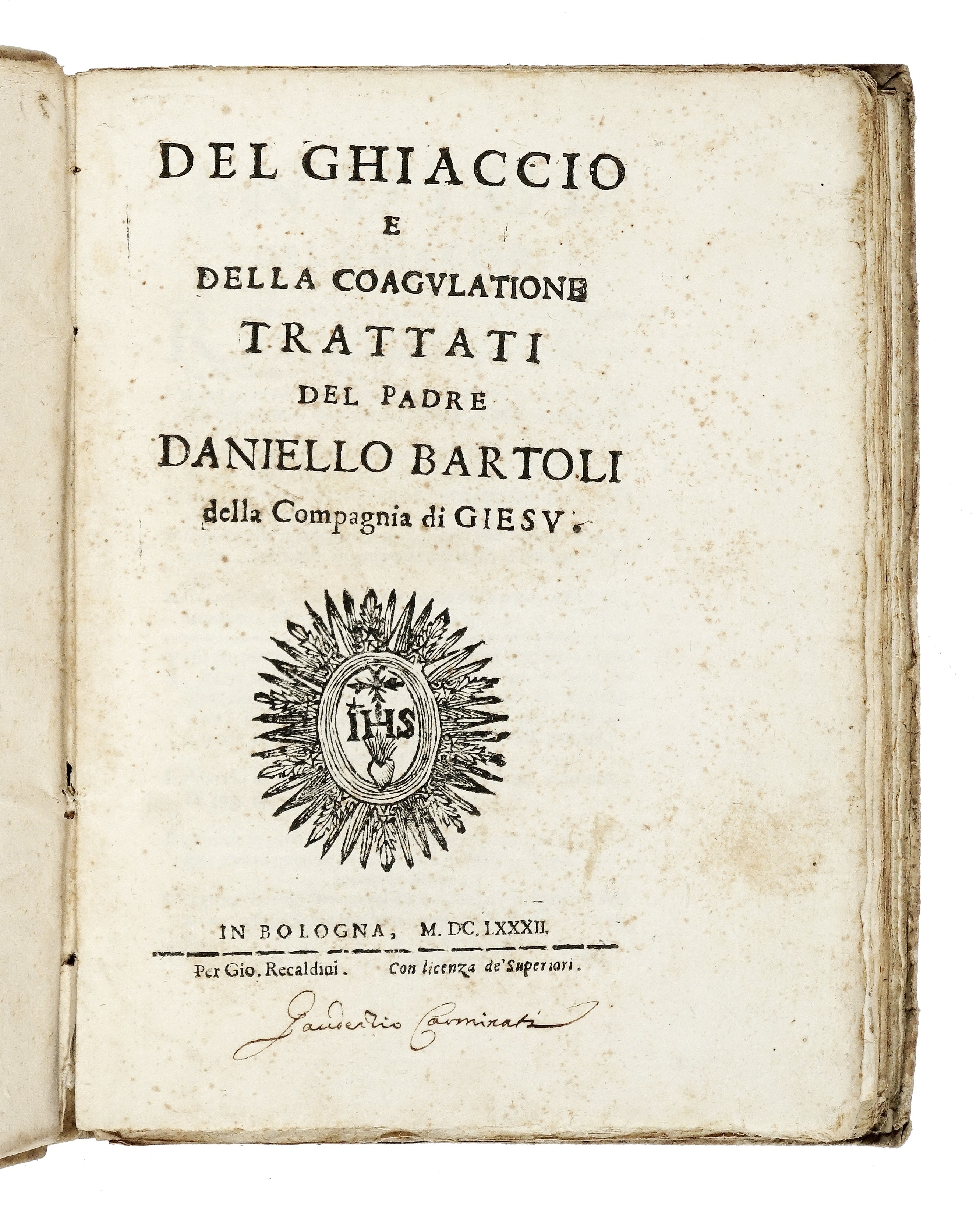 Unknown | Del ghiaccio e della coagulatione. Trattati del padre ...