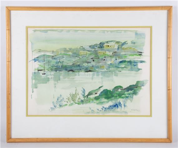 Alfred Birdsey | BIRDSEY COASTAL WATERCOLOR | MutualArt