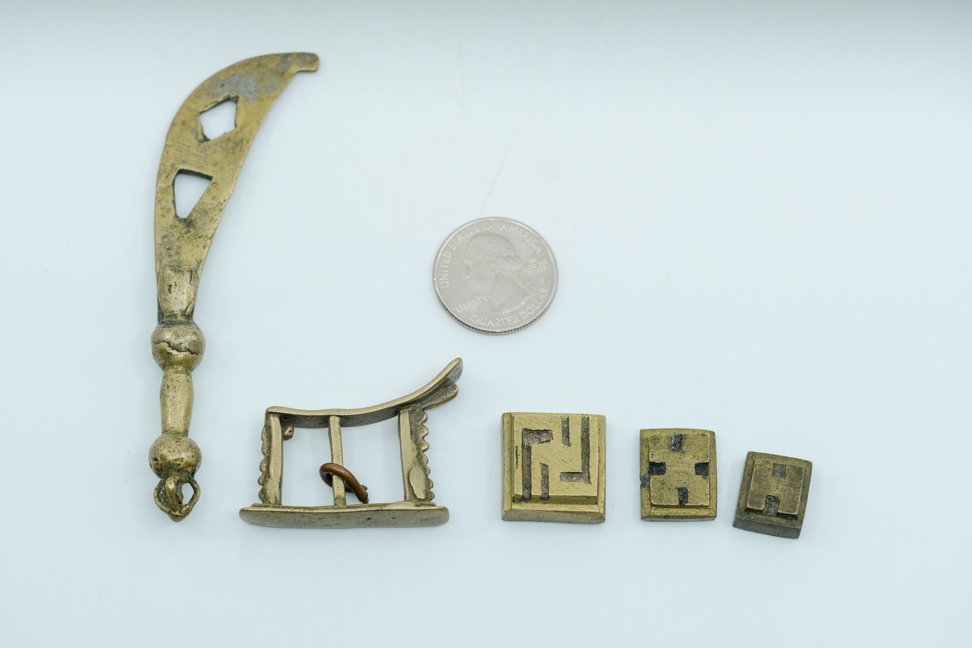 Asante | ASANTE/ASHANTI CAST BRASS WEIGHTS FOR WEIGHING GOL (19th ...