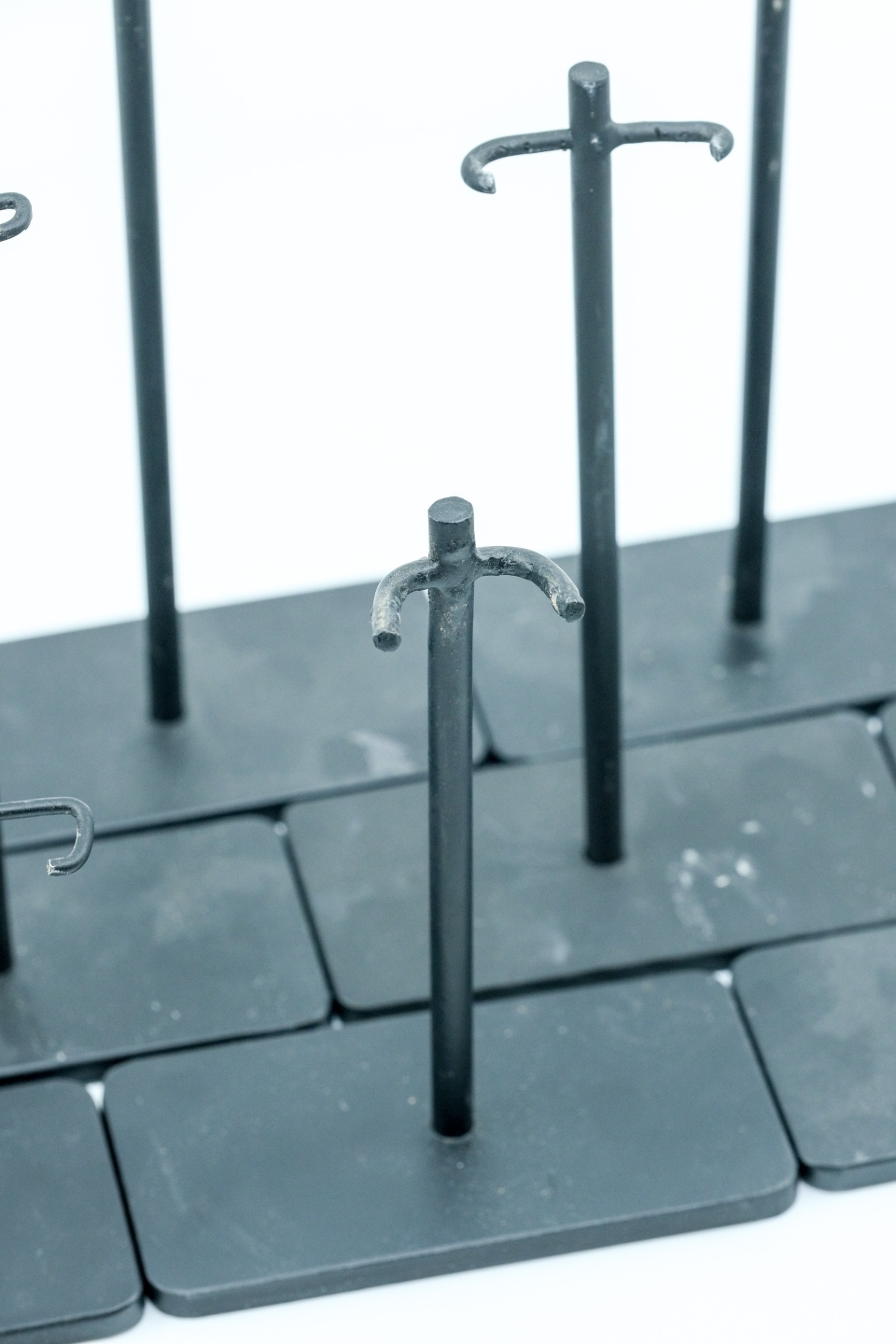 Black | CUSTOM BLACK METAL DISPLAY STANDS | MutualArt