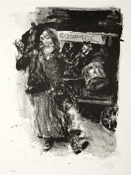 Bernhard Heisig | Mother Courage and her children (1925) | MutualArt