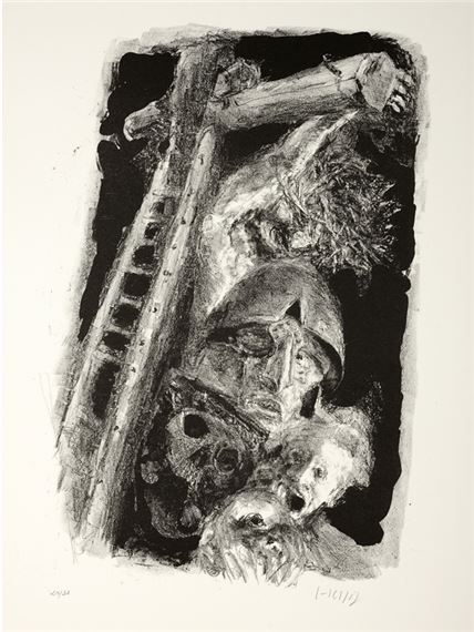 Bernhard Heisig | Mother Courage and her children (1925) | MutualArt