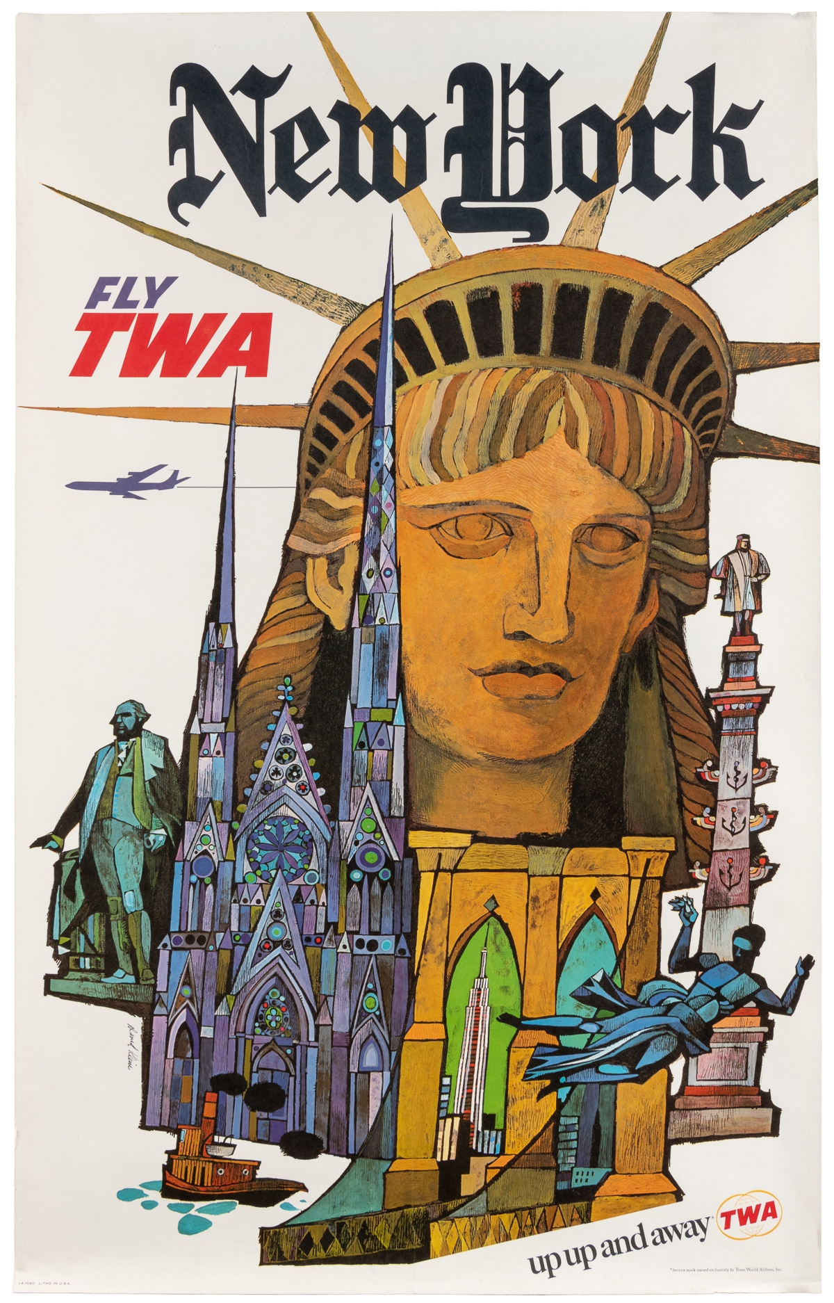 David Klein | TWA / New York (Circa 1960s) | MutualArt