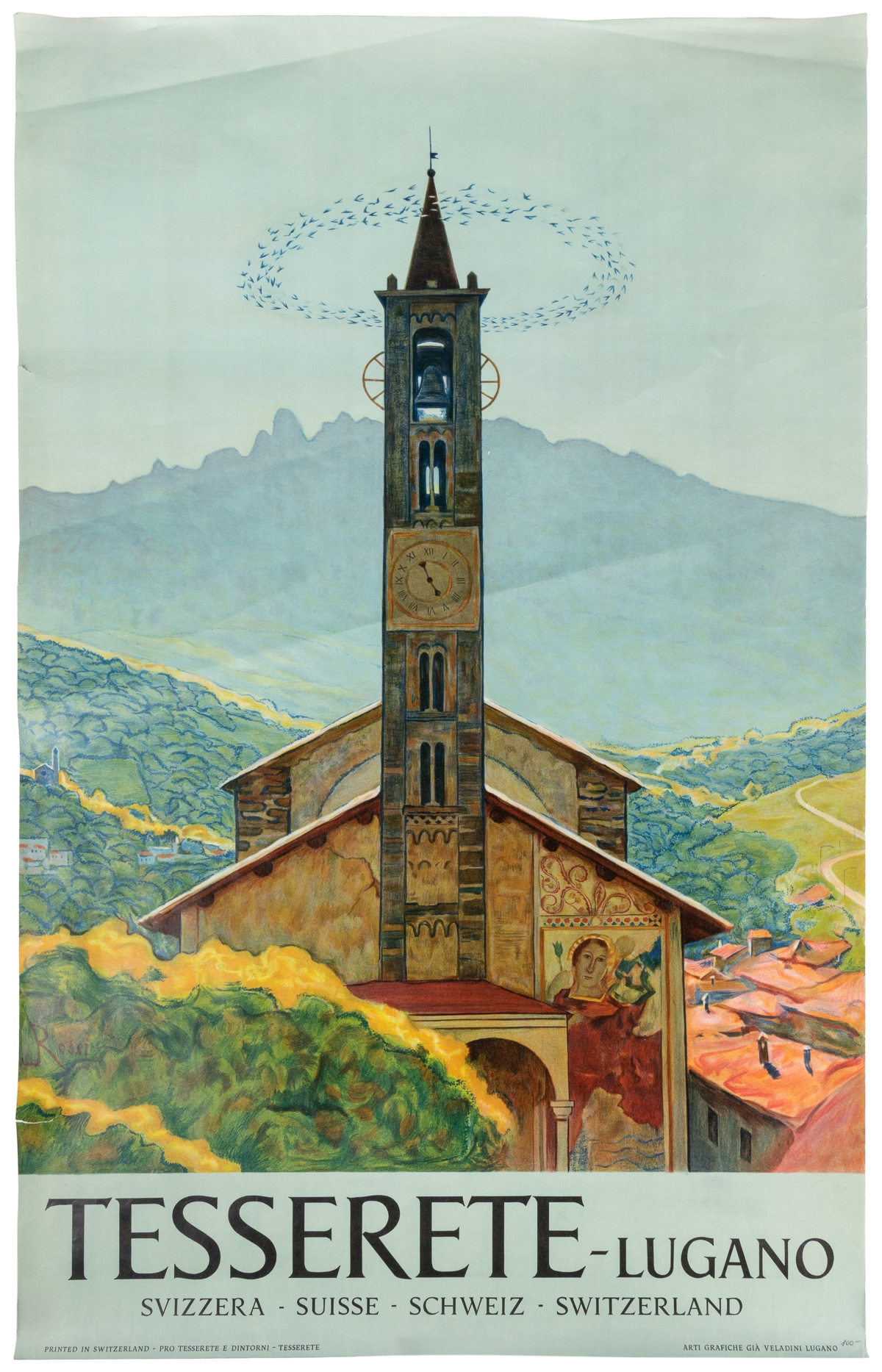 Rubbing | Group of 3 European posters (Circa 1950s) | MutualArt