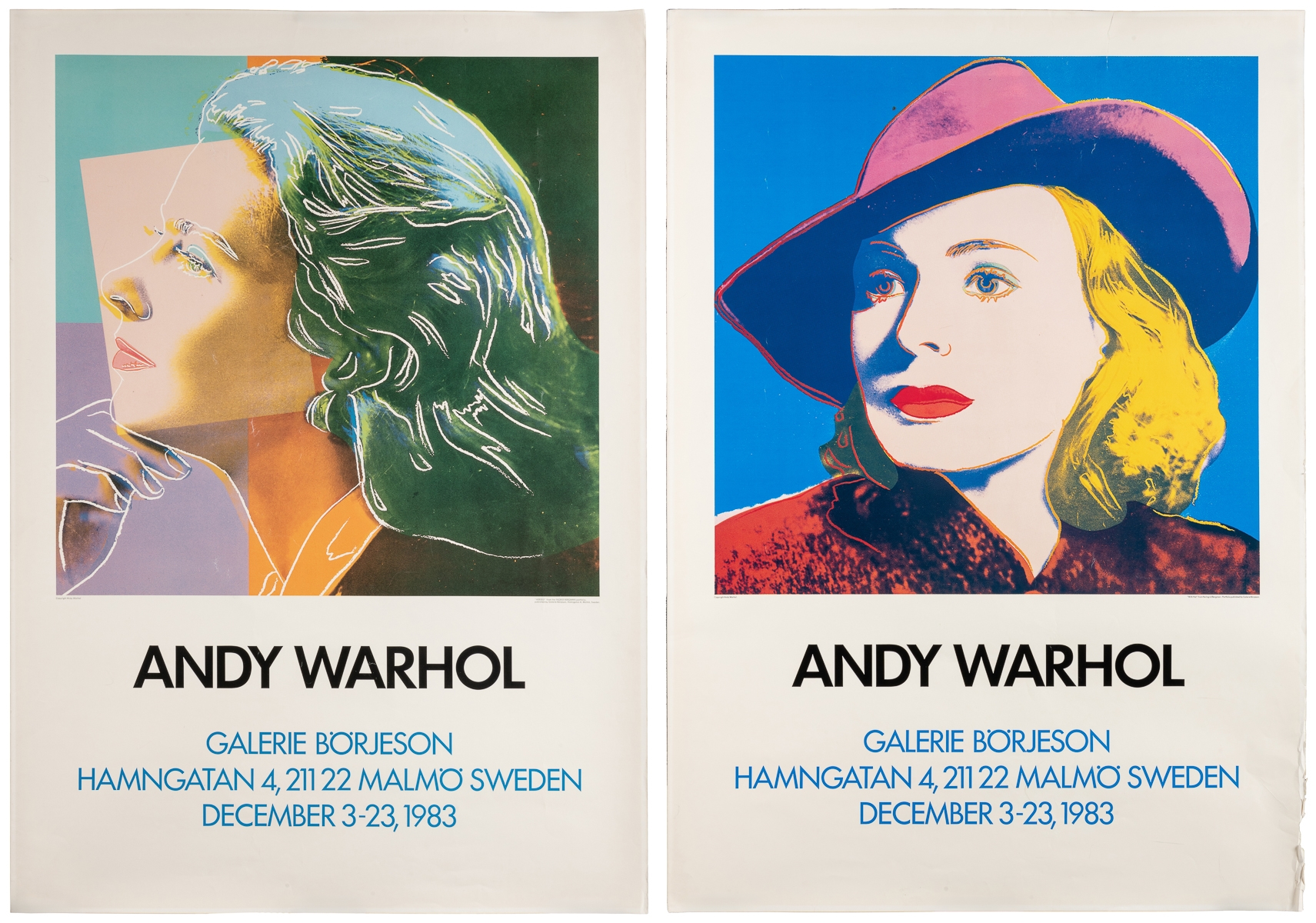 Andy Warhol | Galerie Borjeson (“Herself, from the Ingrid Bergman ...
