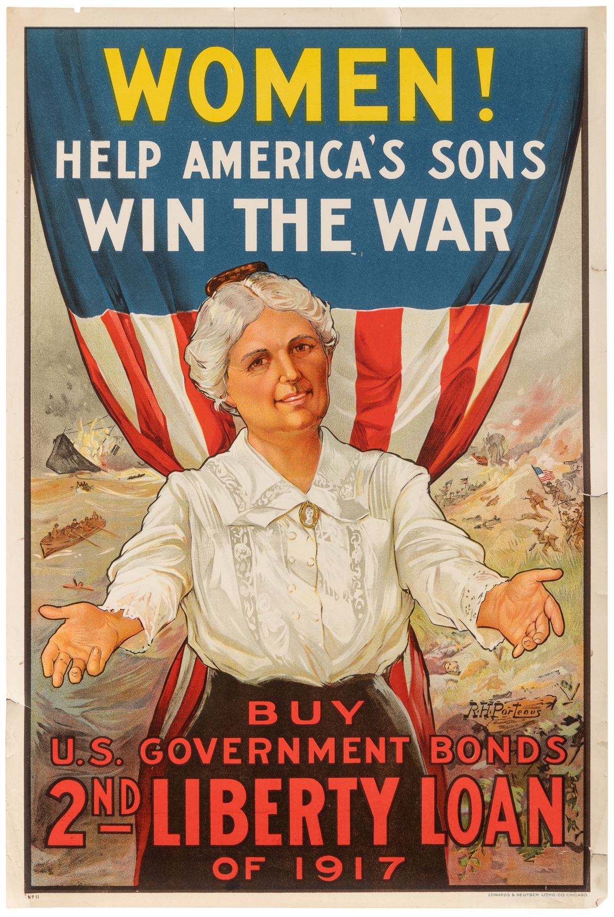 Chandler | Group of 3 war propaganda posters | MutualArt
