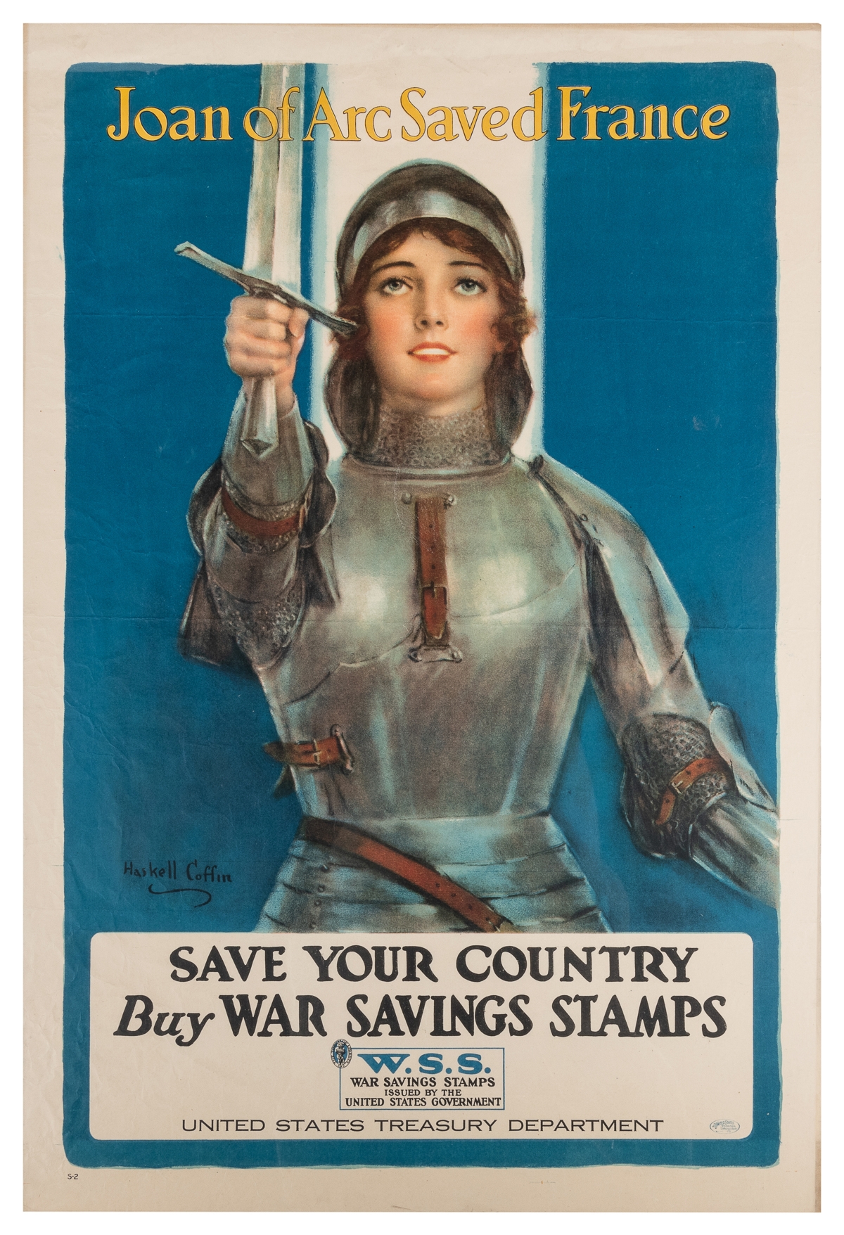 William Haskell Coffin | Joan of Arc Saved France (1917) | MutualArt