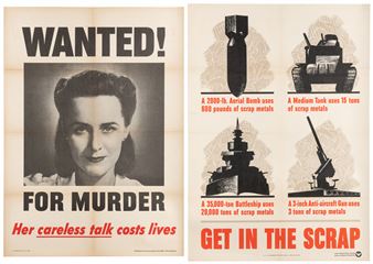 Victor Keppler | Two American propaganda posters (1944) | MutualArt