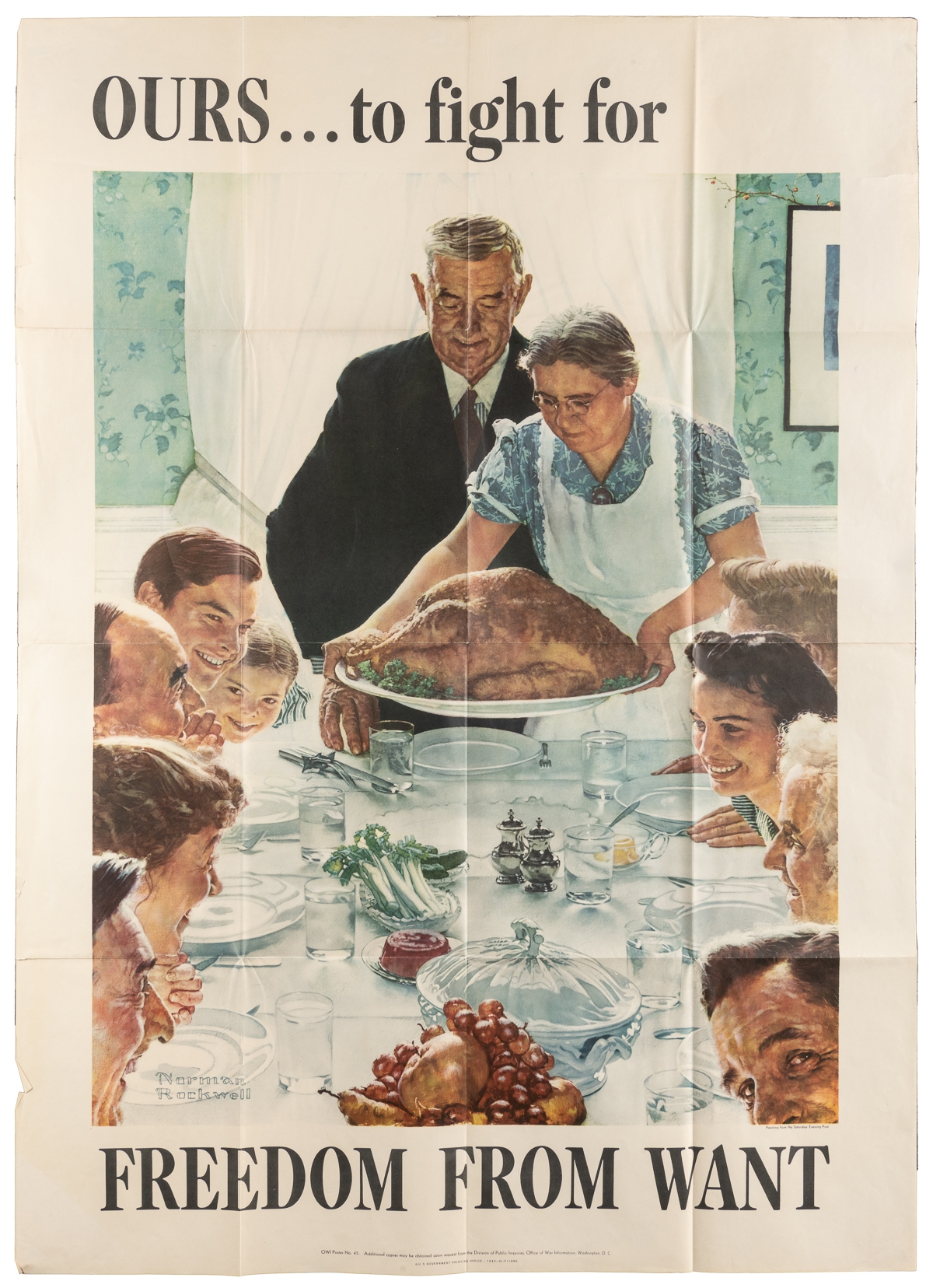 Norman Rockwell | The Four Freedoms (1943) | MutualArt