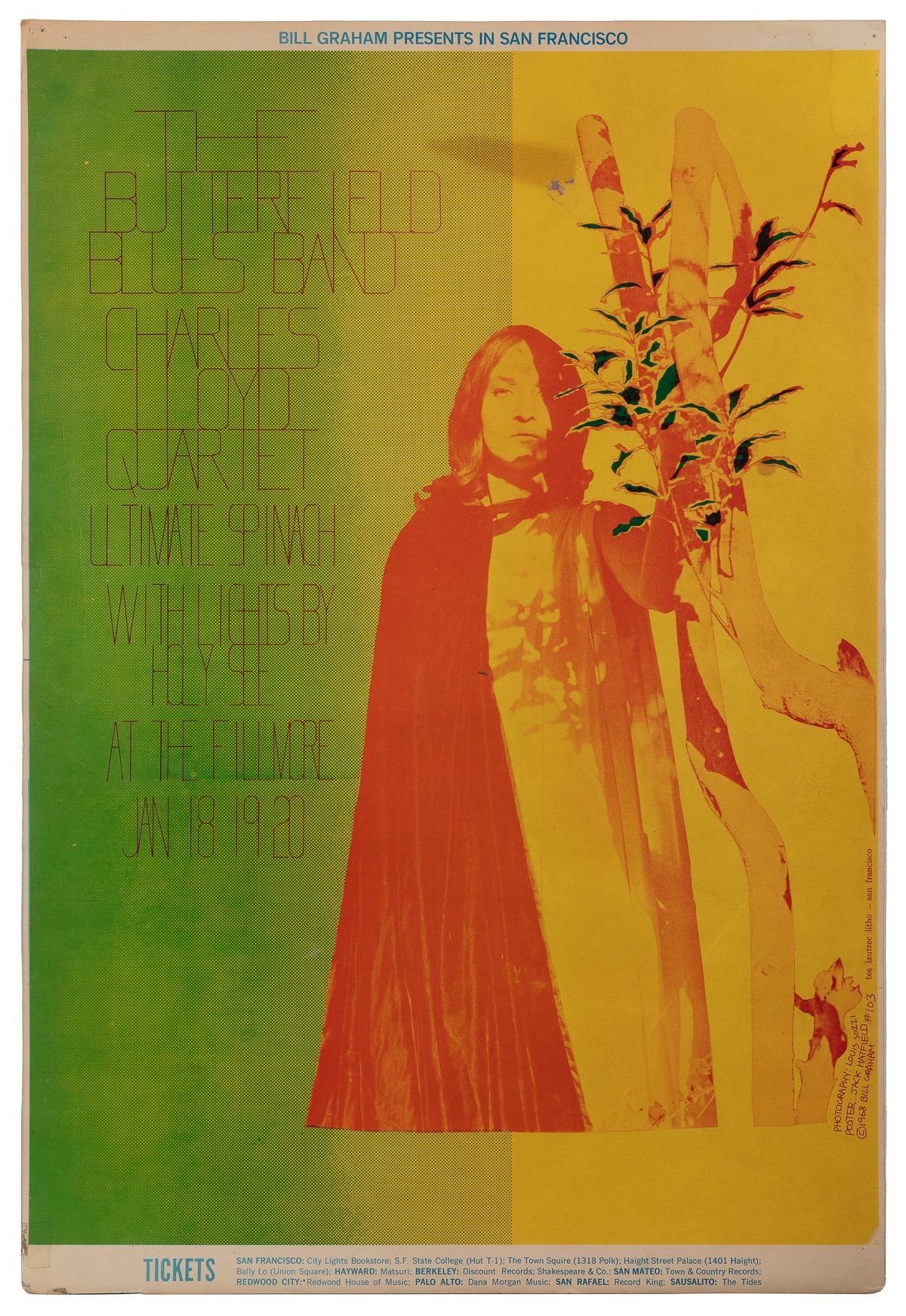 Bill Graham | Group of 5 Bill Graham posters | MutualArt