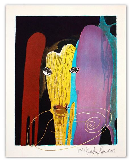 Menashe Kadishman | Menashe Kadishman- Original Serigraph | MutualArt