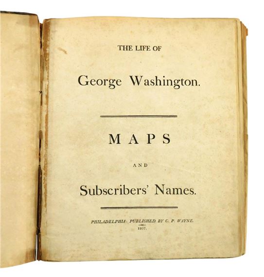 Georges Washington | The Life of George Washington. Maps and ...