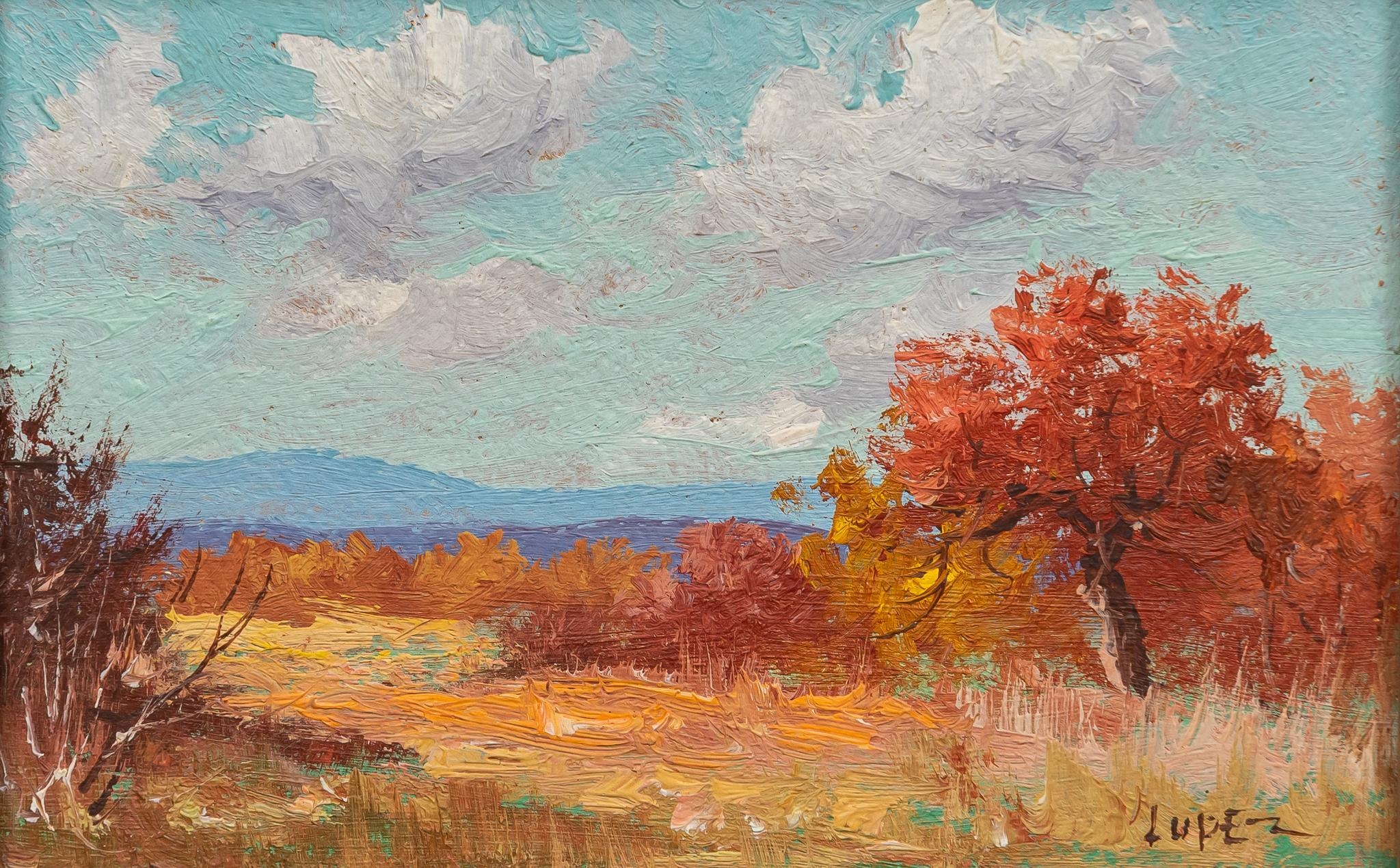 Viveano Lopez | Texas Fall Landscape | MutualArt
