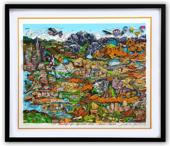 Charles Fazzino | Charles Fazzino- 3D Construction Silkscreen Serigraph ...