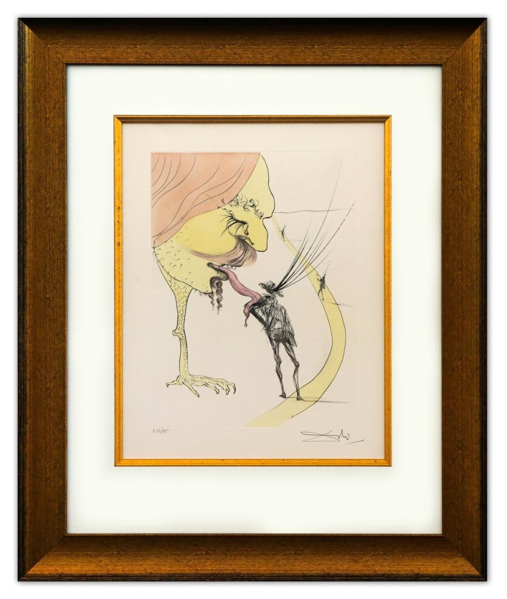 Salvador Dalí | Salvador Dali- Original Lithograph Picasso: A ticket ...